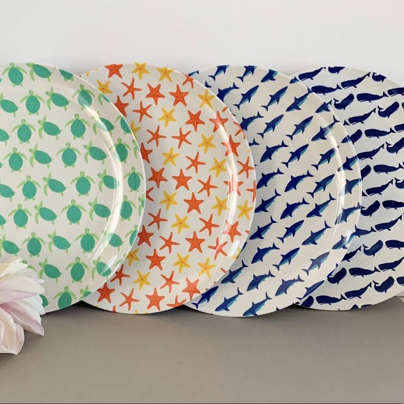 Sigrid Olsen | Dining | Sigrid Olsen Melamine Dinner Plates Set Of 4 ...